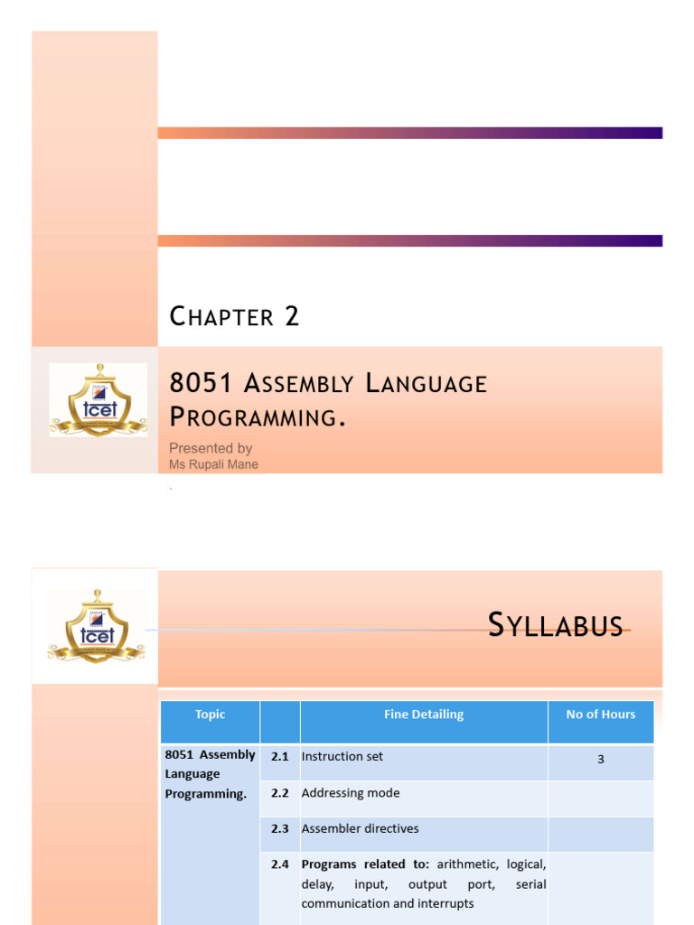 m2 mca | PDF | Assembly Language | Computer Architecture