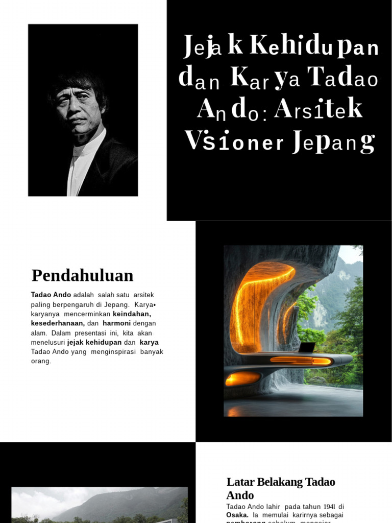 Hendrik Gunawan (241090006) - Tadao Ando | PDF
