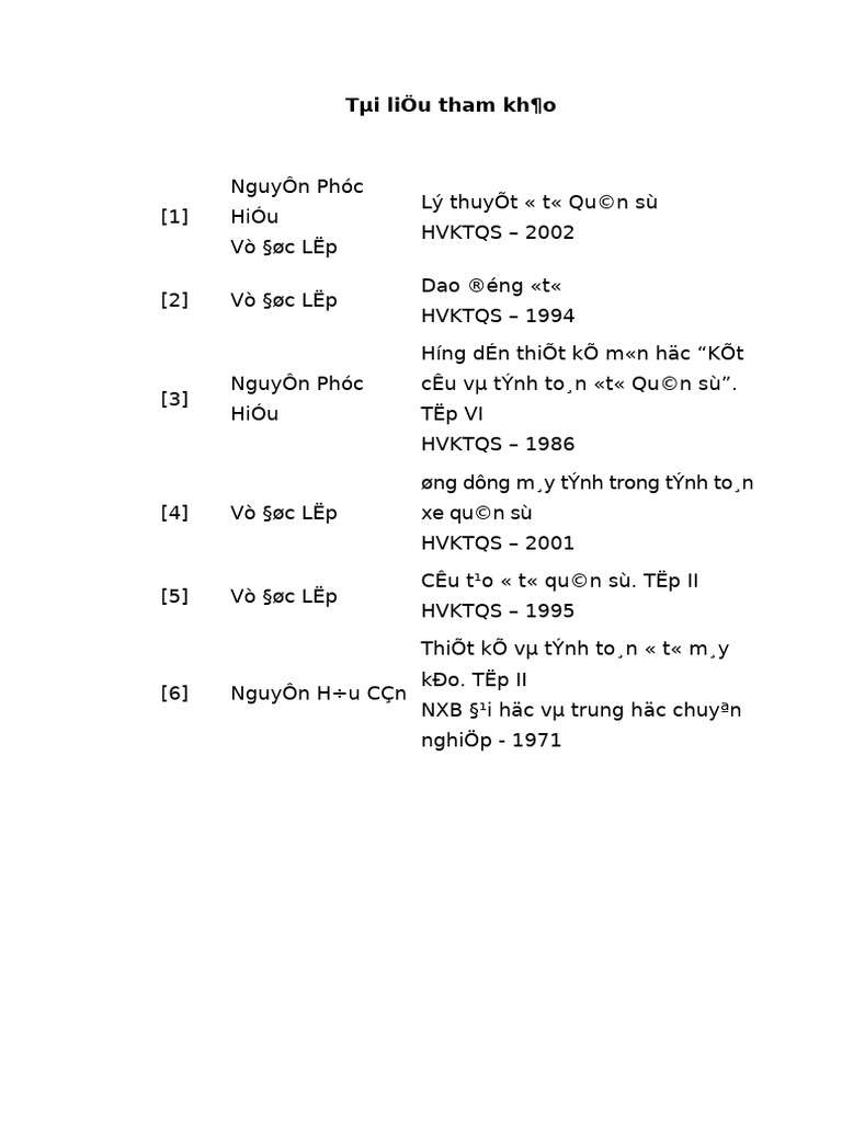 6 Tai Lieu Tham Khao | PDF