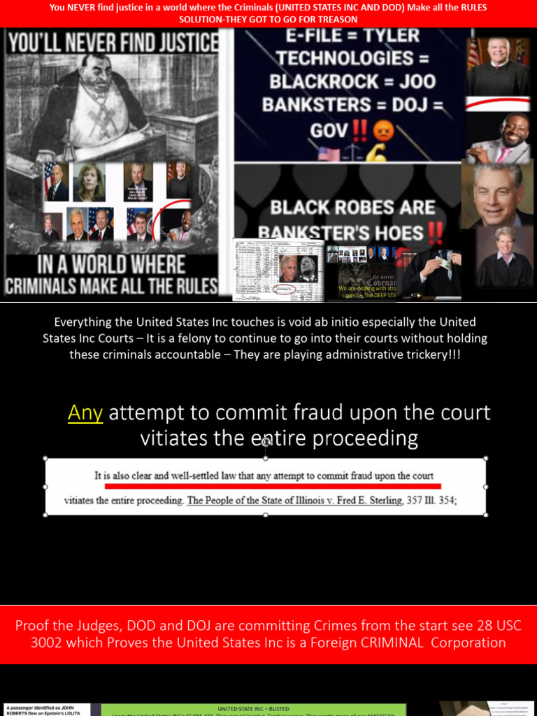 Slides To Video - DOD, DOJ Judges, Attorneys, Court of The Clerks ...