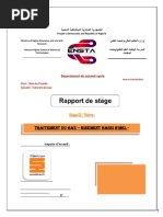 Rapport de Stage Sonatrach | PDF | Gaz naturel | Transport