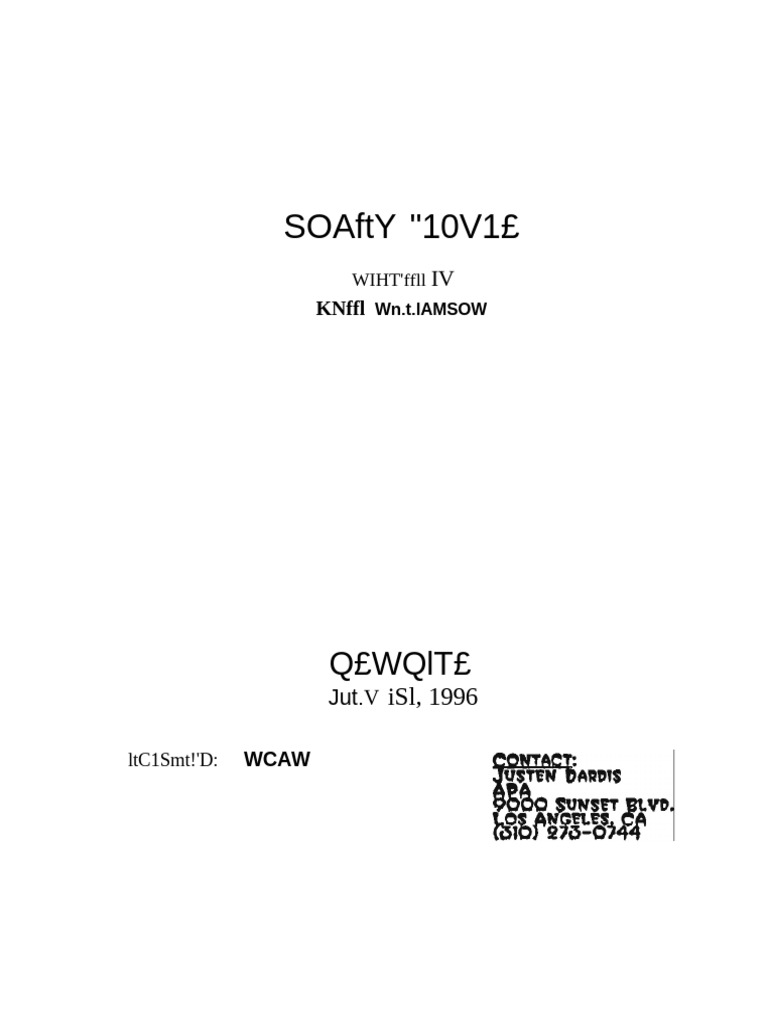 Scream-1996 Script | PDF