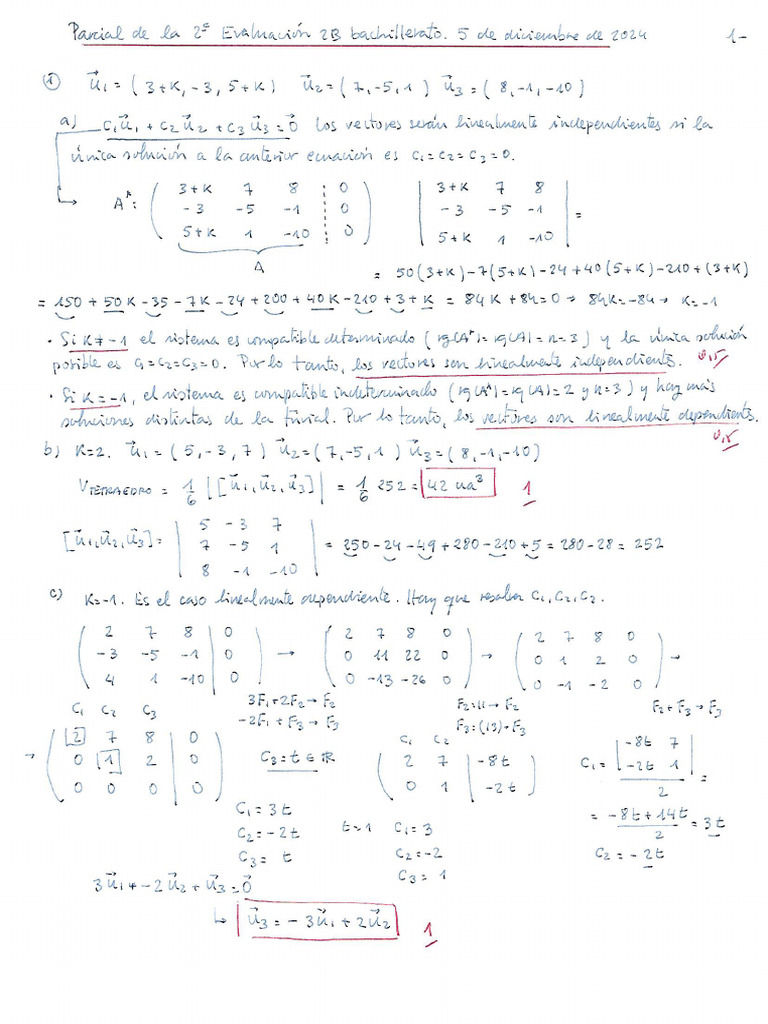 Sol 1ex 2ev 2BACH B 2024 25 | PDF