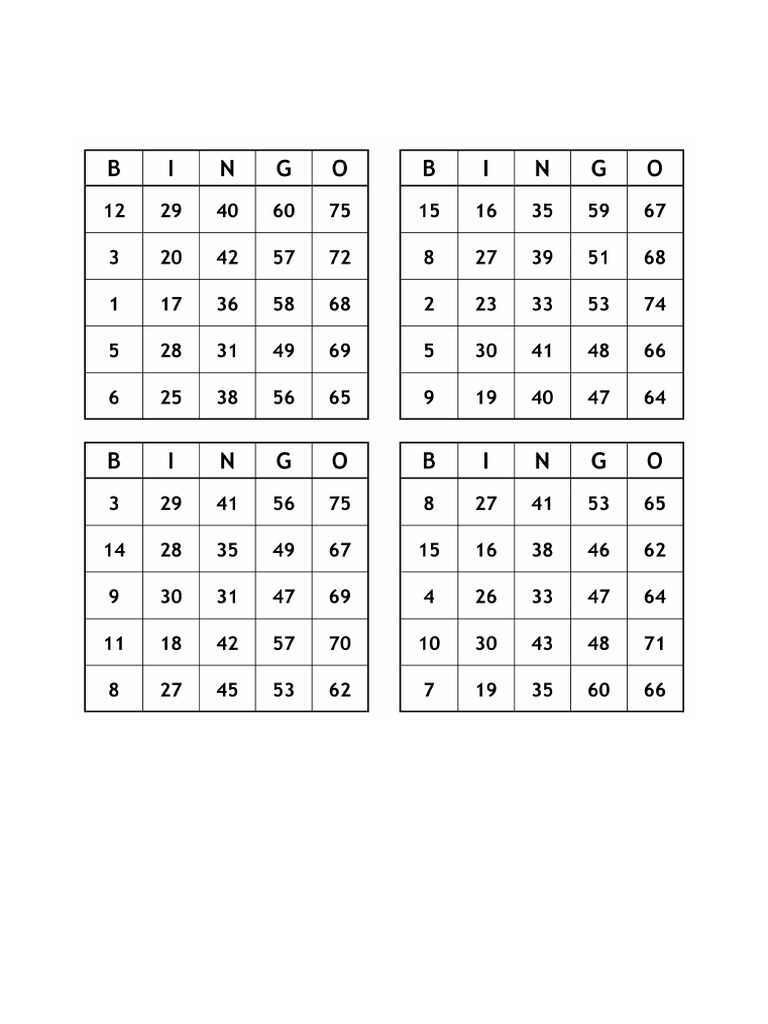 Free Printable Number Bingo Cards - 183765.png | PDF