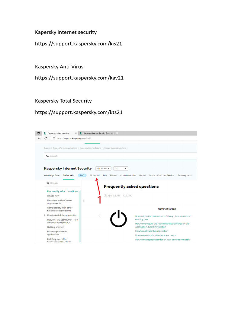 Kapersky Internet Security | PDF | Transport Layer Security | Proxy Server