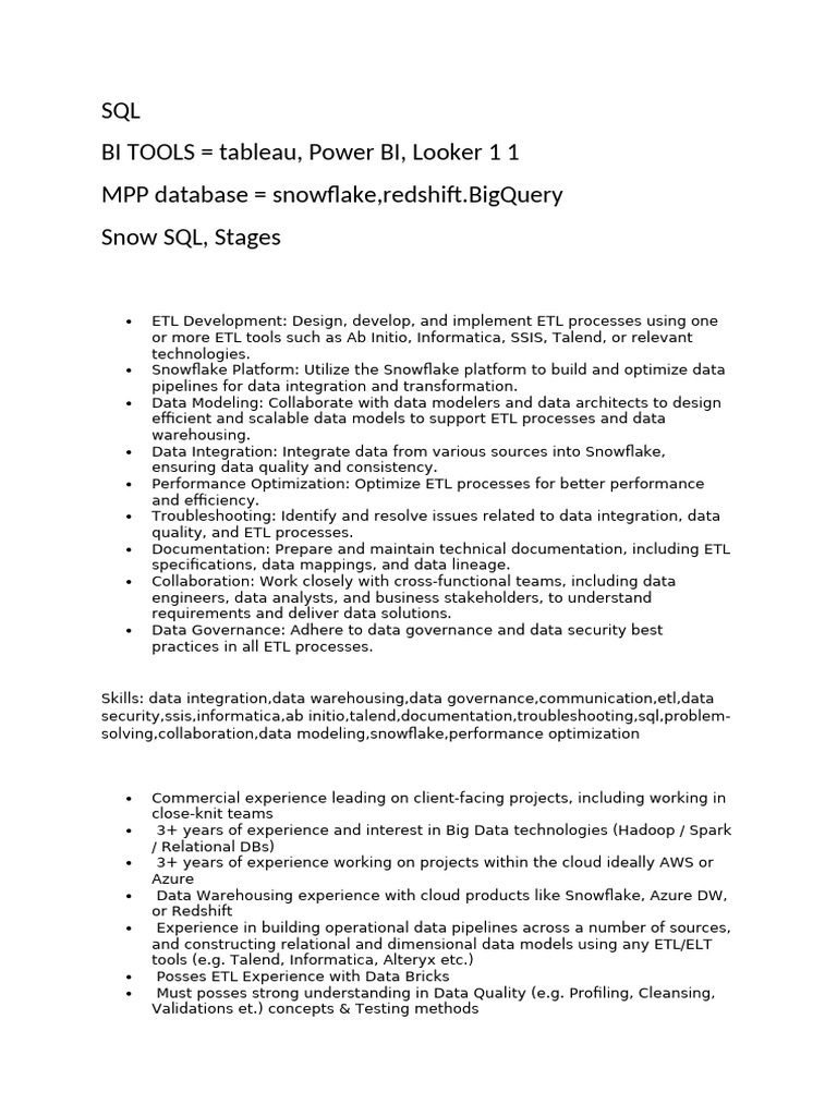 SNWFLK POINTS | PDF | Computing | Information Technology Management