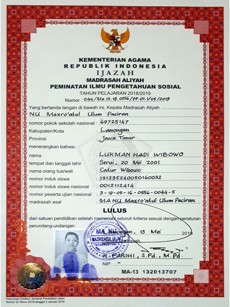 Ijazah Hadi | PDF