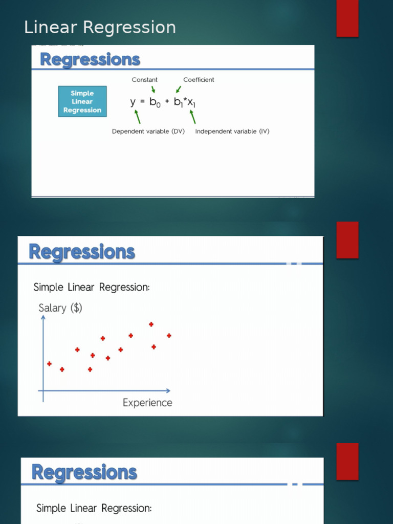 Linear Regression | PDF
