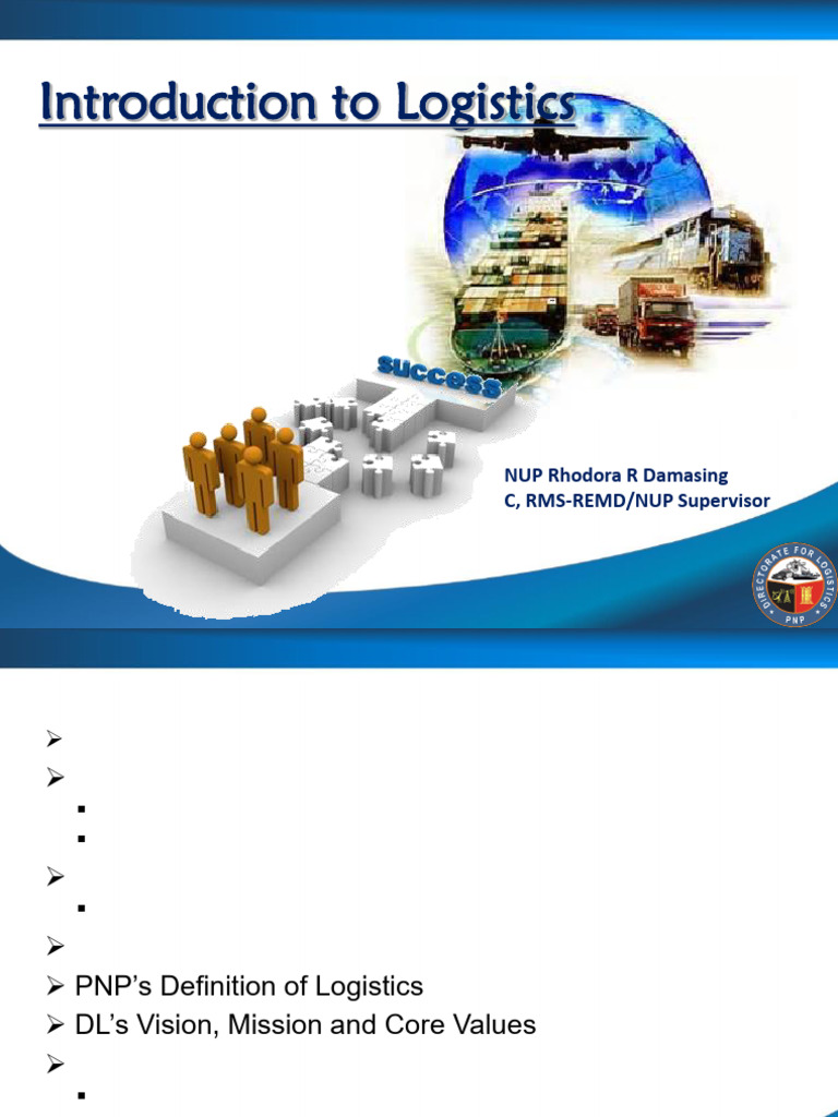 Introduction To Logistics | PDF | Logistics | Procurement