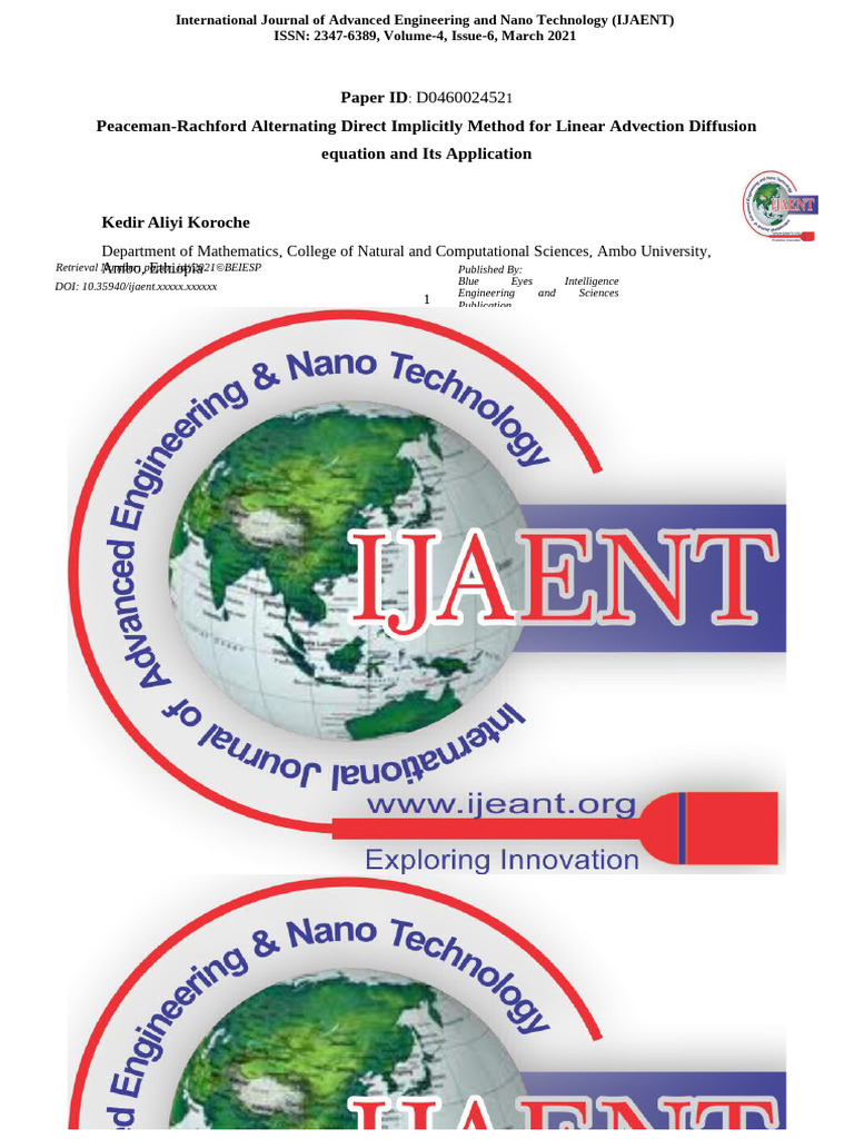 Kedir RIVIES Manuscript Template | PDF | Matrix (Mathematics ...