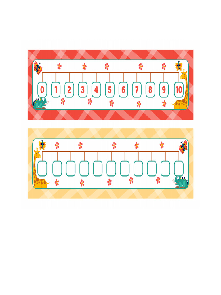 Number Line Template 0 10 - 245365.png | PDF