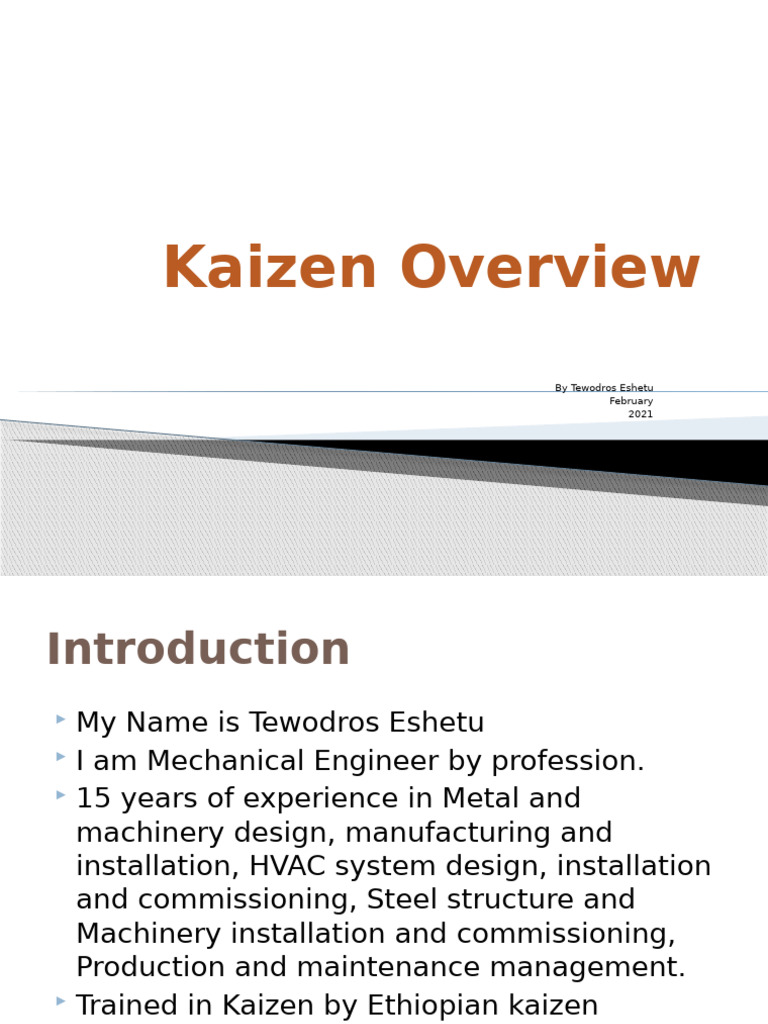 Overview Of Kaizen | PDF | Business | Economies