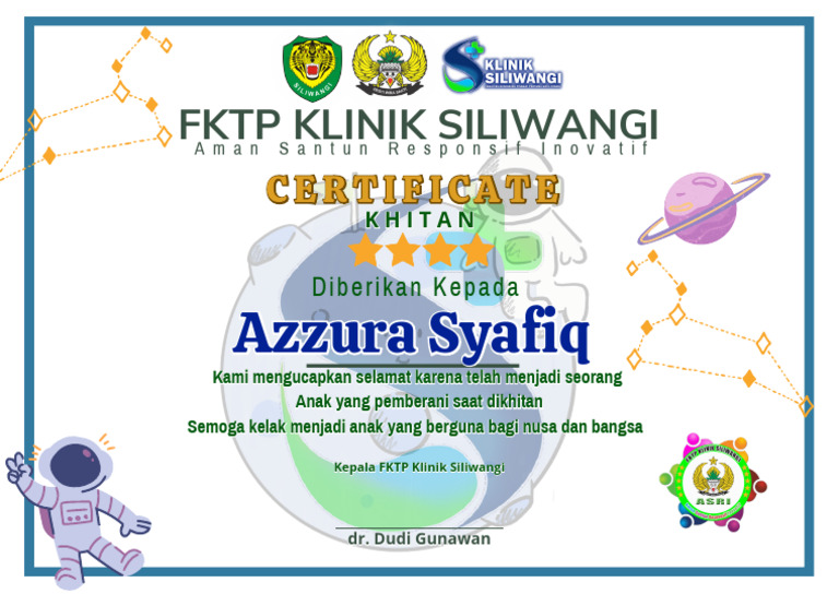 Azhar Syafiq Kids Certificate.pdf | PDF
