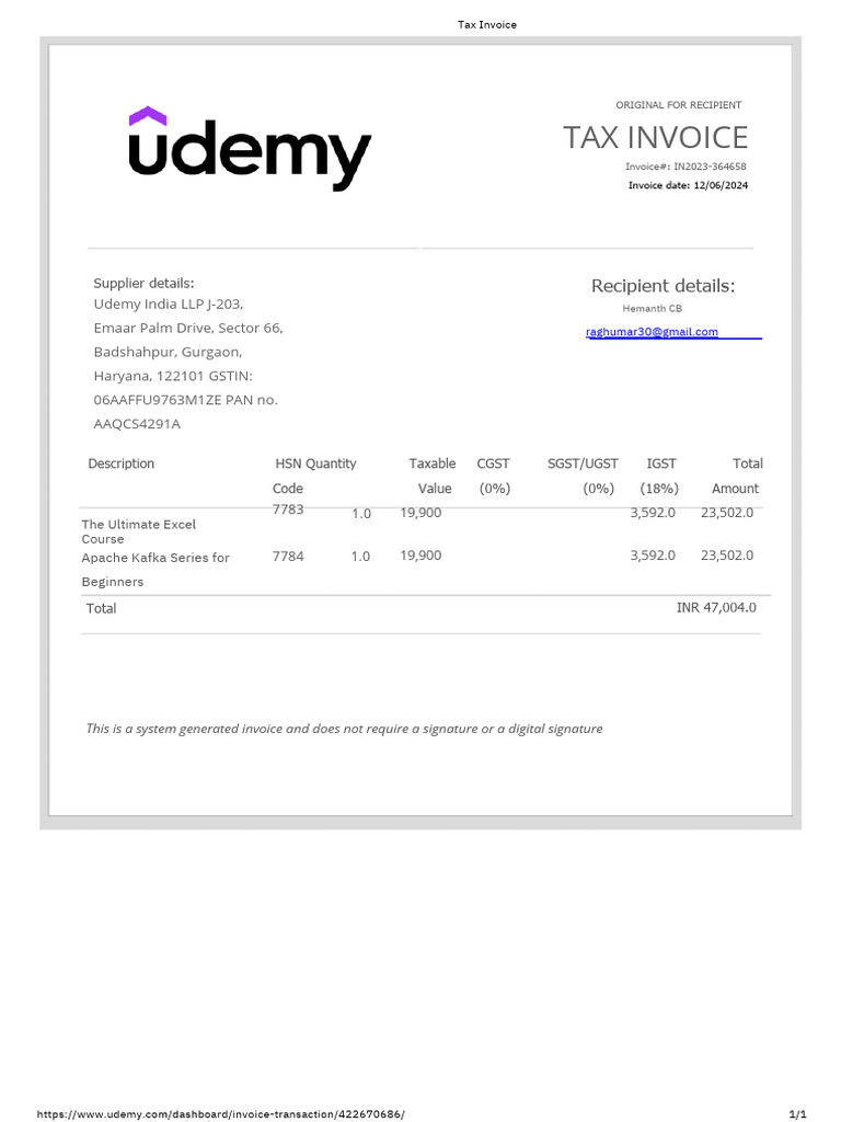 Professional Development Education - Hemanth PDF | PDF