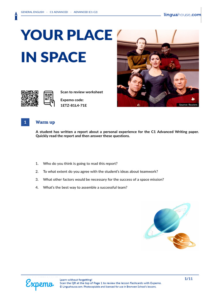 Your Place in Space-1 | PDF | Moon | Nasa