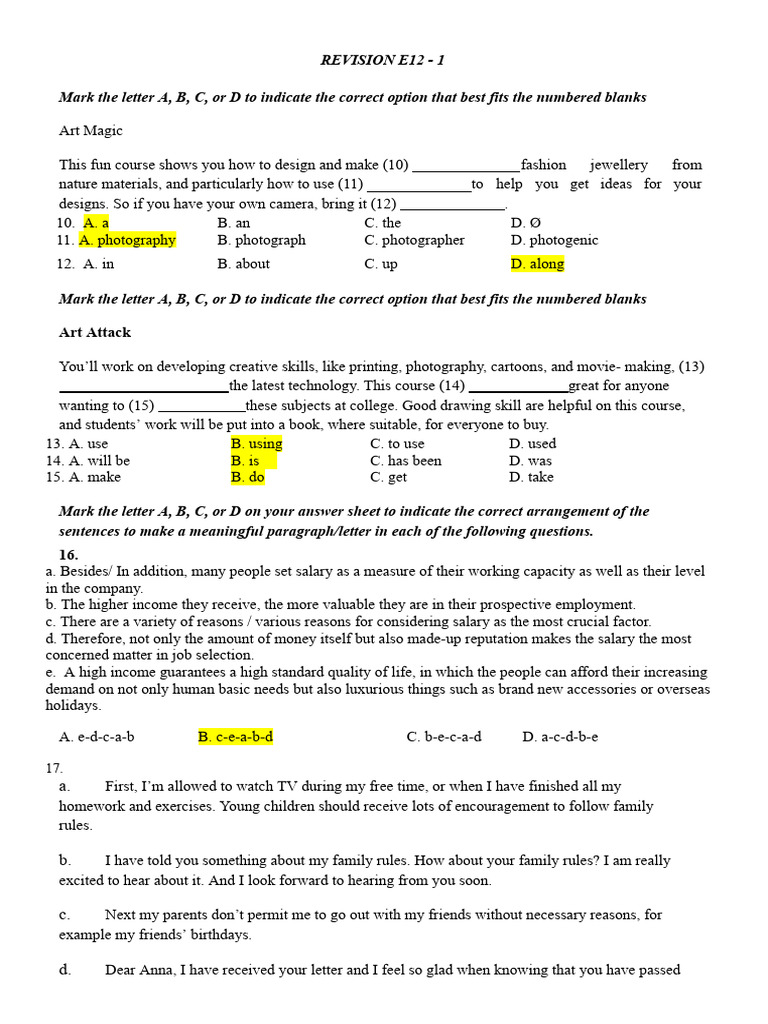 REVISION E12- HK 1 (1)- HS | PDF | Greenhouse Effect | Climate Change