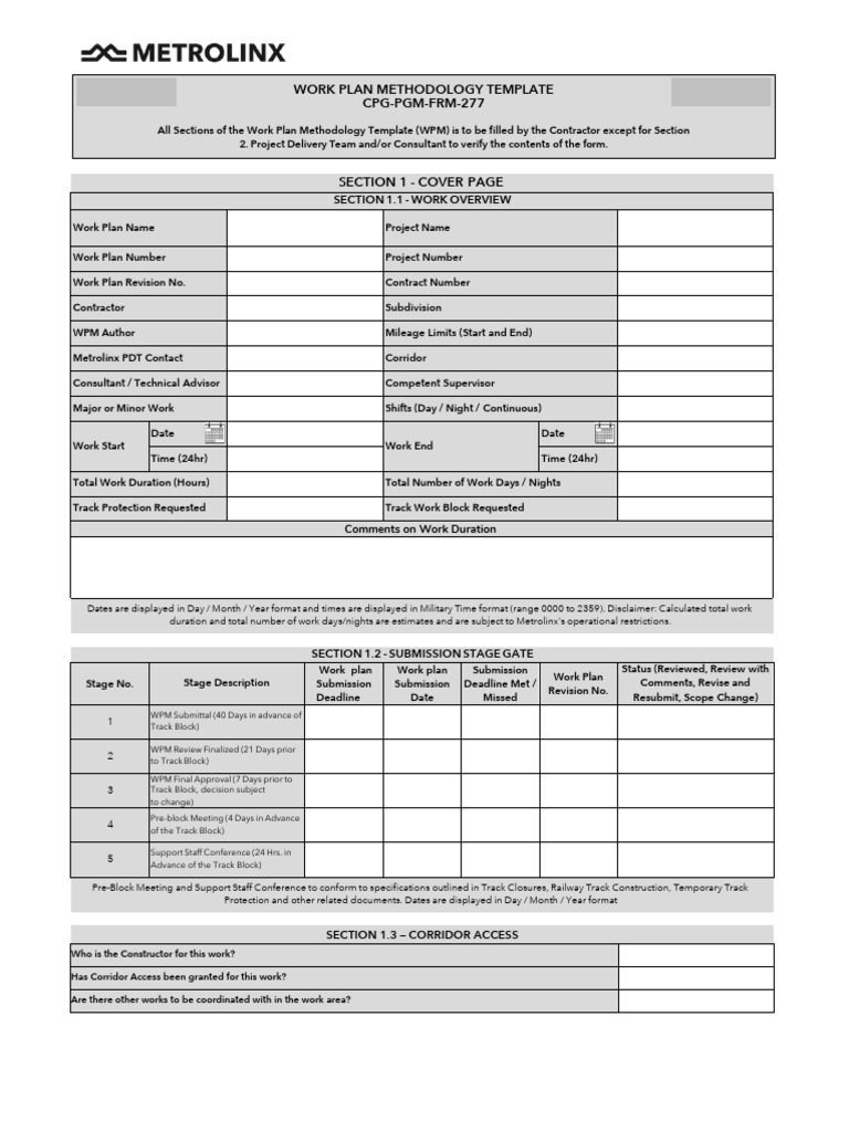15 - Form D MX-WPMT | PDF | General Contractor | Rail Transport
