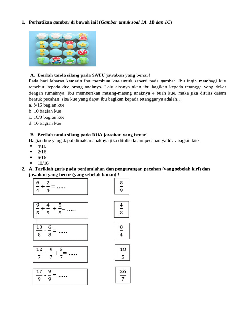 Latihan Soal Trema 5 | PDF