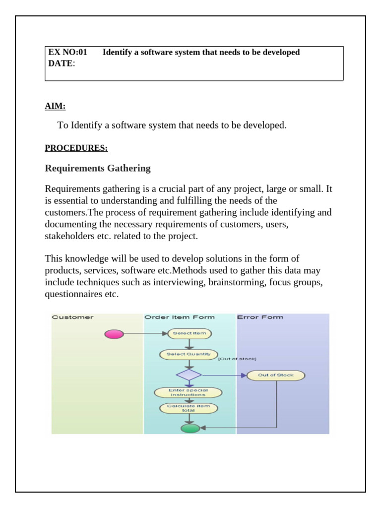 Oose Lab Pdf Use Case Class Computer Programming 4587