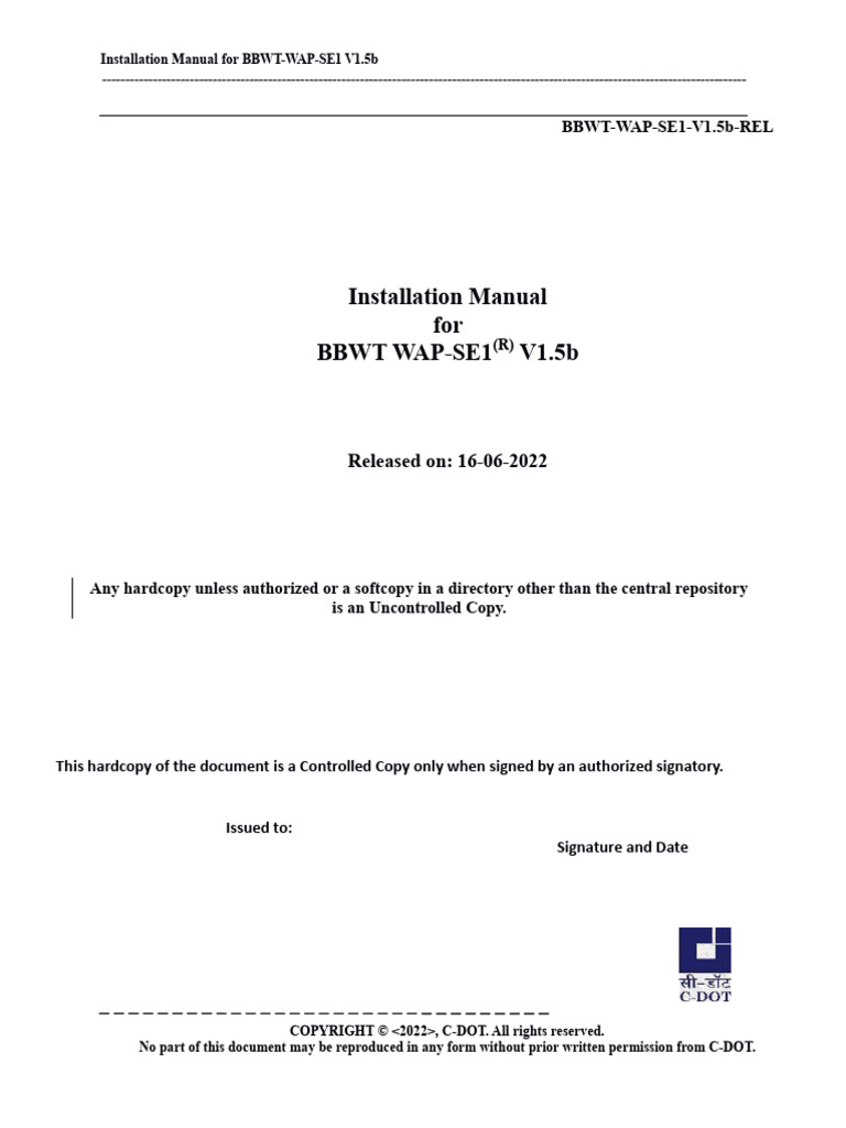 wap_installation | PDF | Network Protocols | Network Architecture