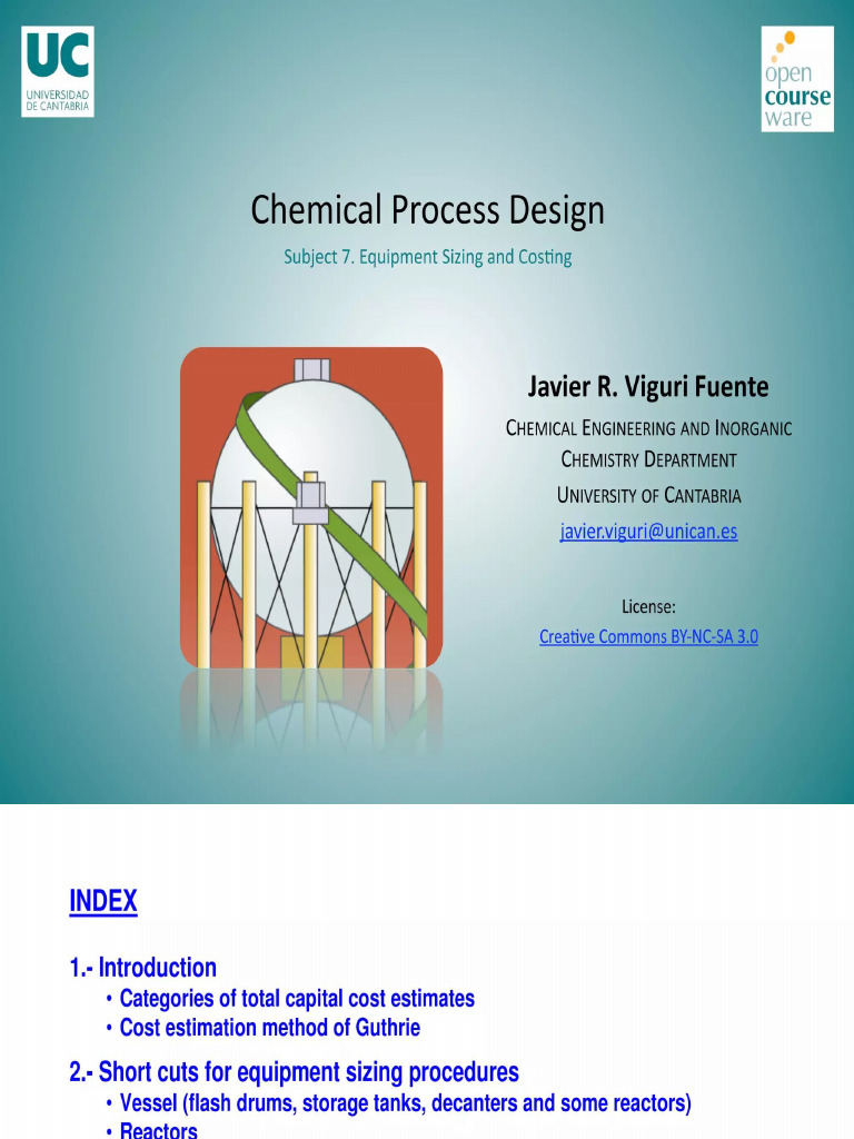 Chemical Process Design | PDF