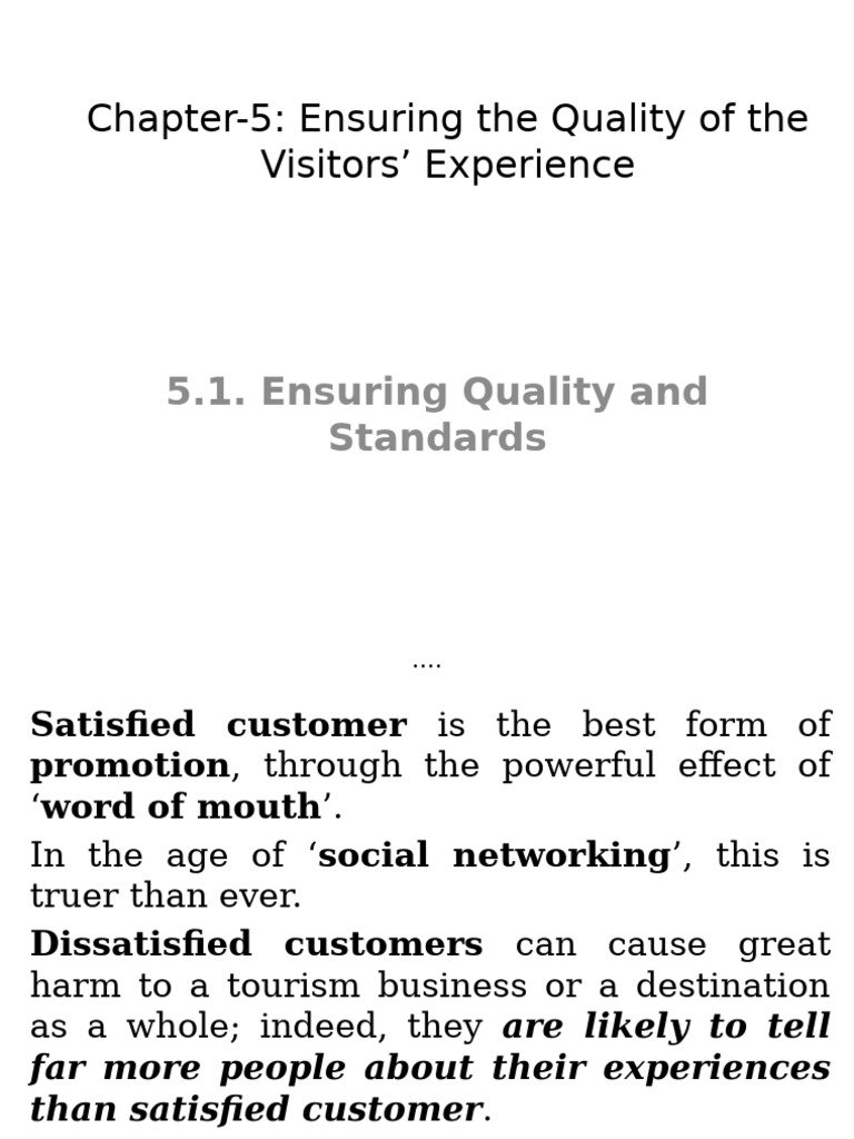Enhancing Visitor Experience in Tourism | PDF | Tourism | Airport