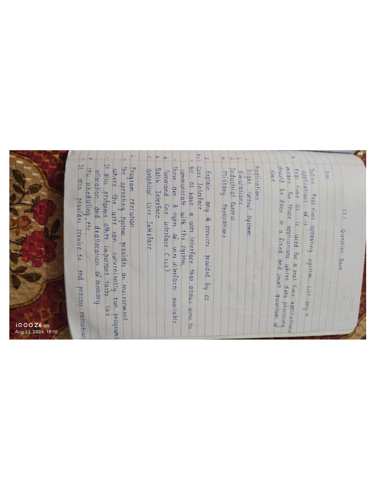 OSY QB answers | PDF