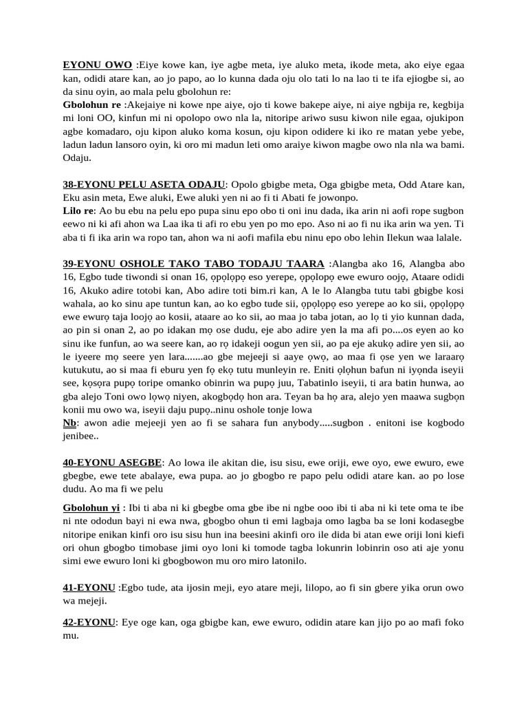 EYONU OWO | PDF