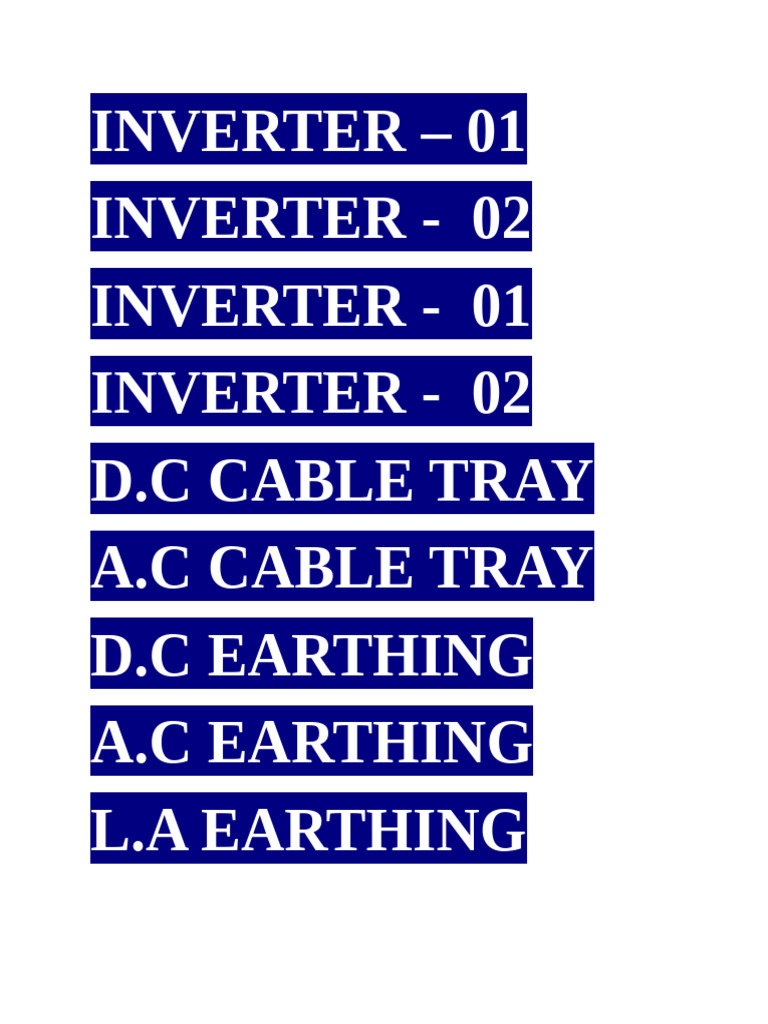 Inverter Stickers | PDF