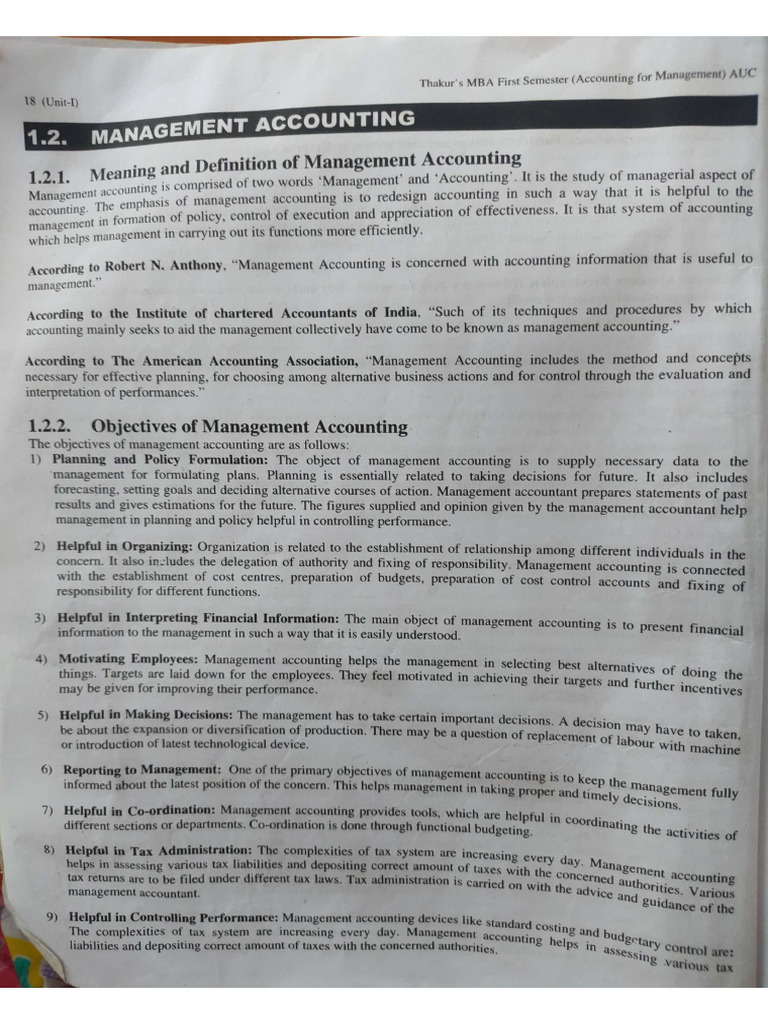 Unit-2 Accounts | PDF