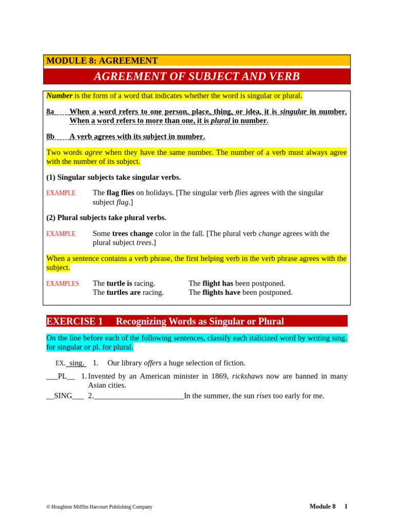 G.7 Module 8 (2) | PDF | Grammatical Gender | Subject (Grammar)