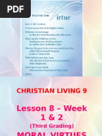 Catholic Virtues Worksheet | PDF | Courage | Faith