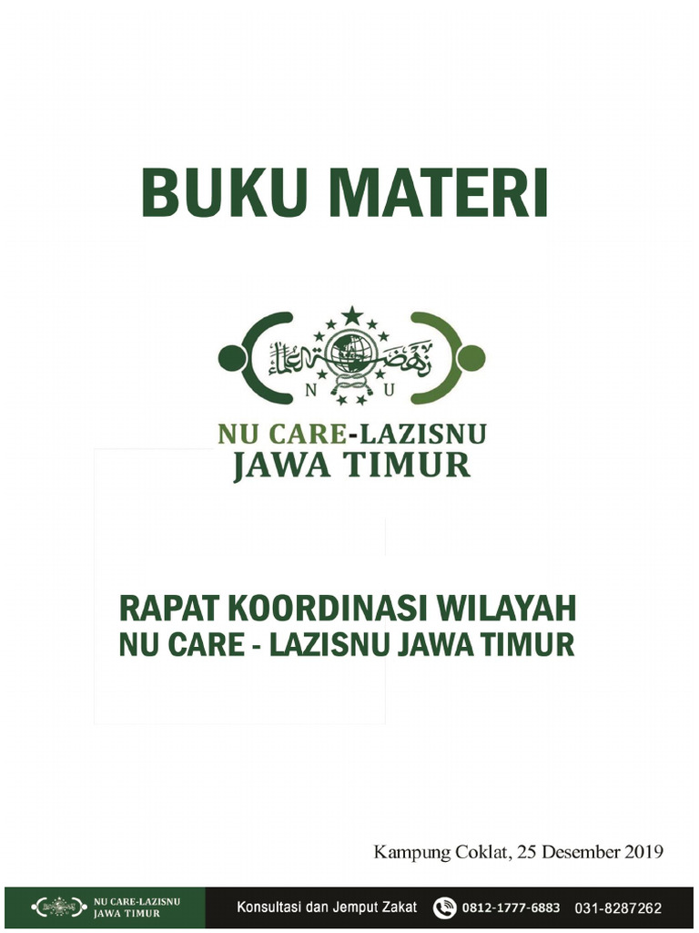 Pedoman Administrasi NU CARE-LAZISNU | PDF