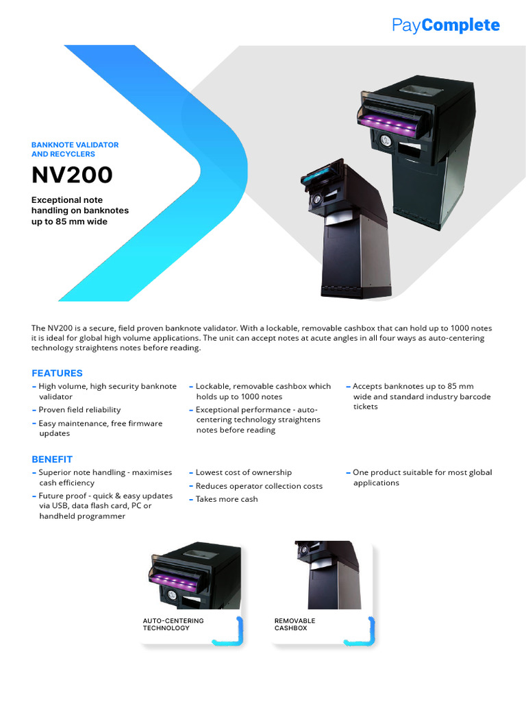 Nv 200 Salessheetarrow | PDF | Usb | Computer Engineering
