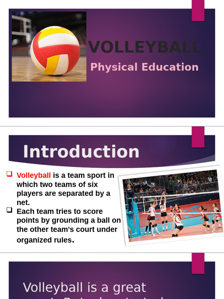 History and Rules of Volleyball | PDF | Volleyball | Indoor Sports