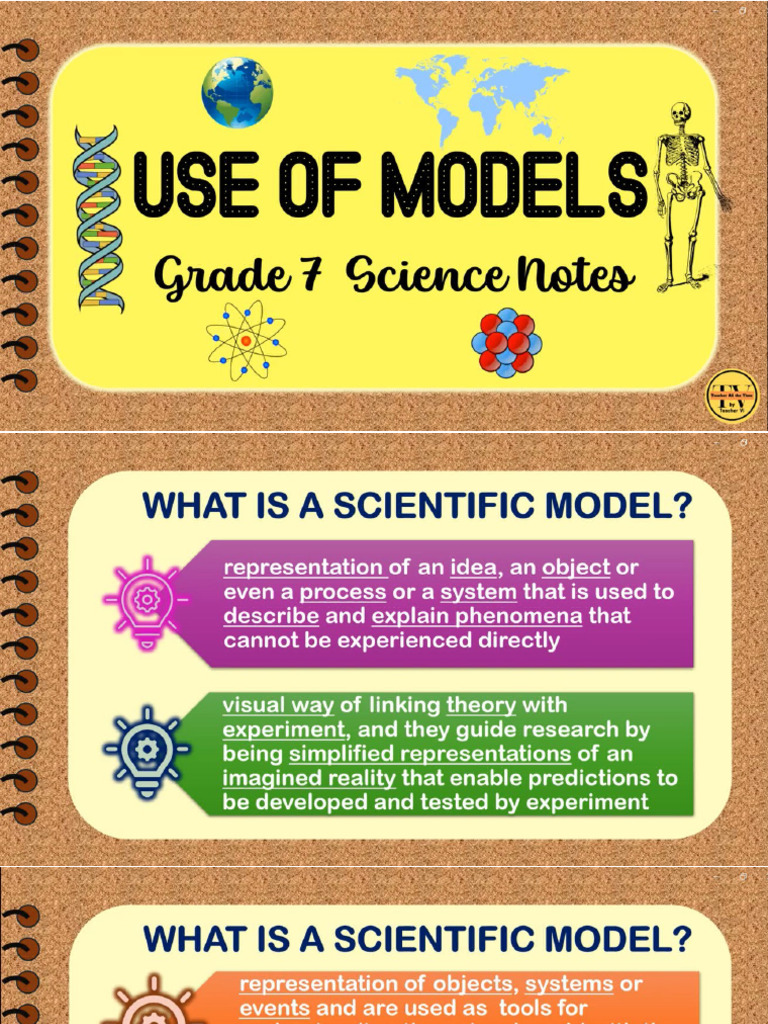 Science 7 - USE OF MODELS PPT | PDF