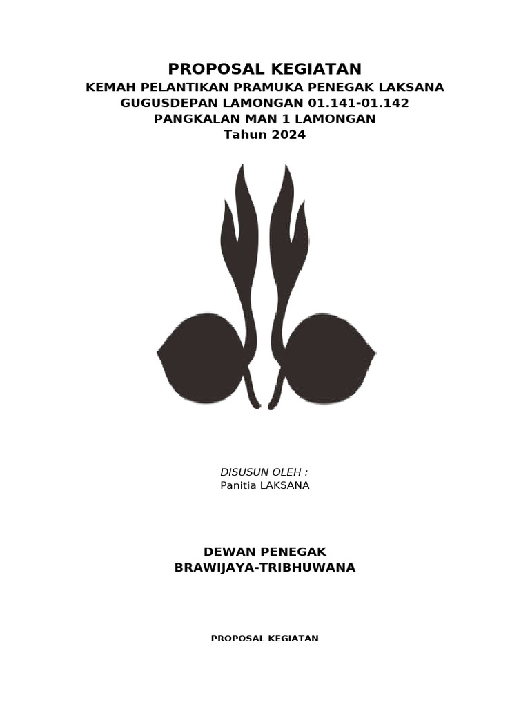 Proposal Diklat Laksana 2024 | PDF