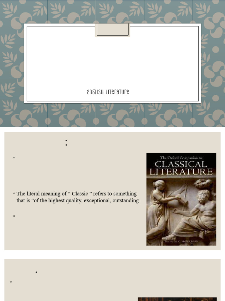 Classicism and romanticism | PDF | Romanticism | Classicism