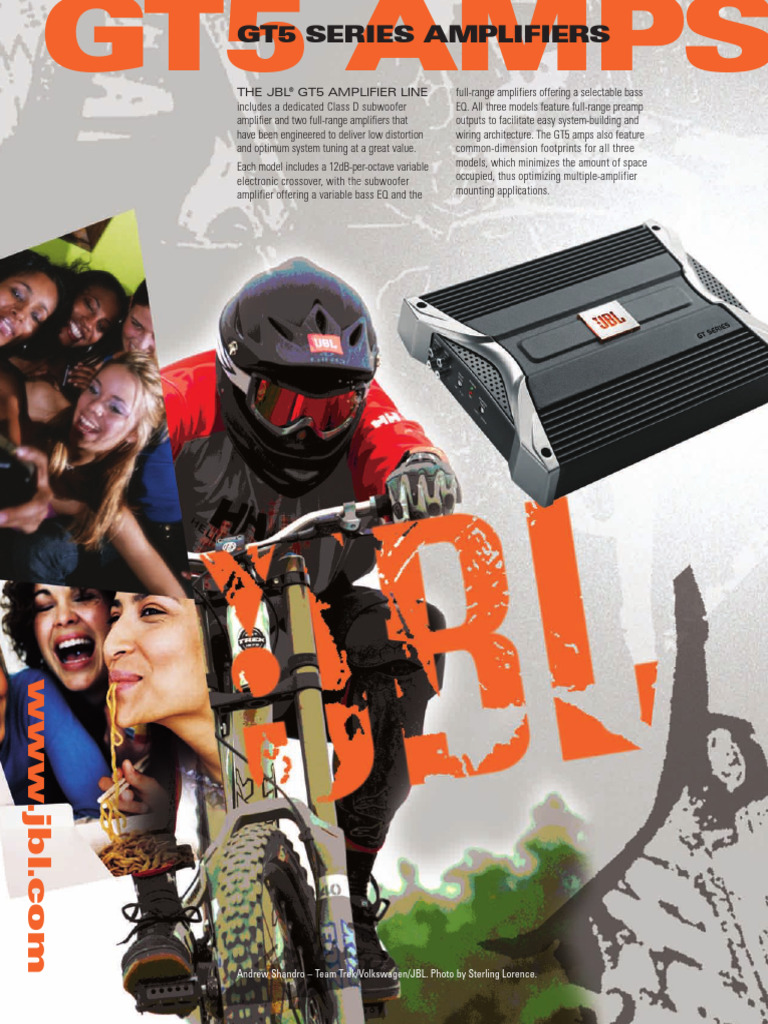 GT5 A402, GT5 A604, GT5 A3001 JBL Ss | PDF | Amplifier | Audio Electronics