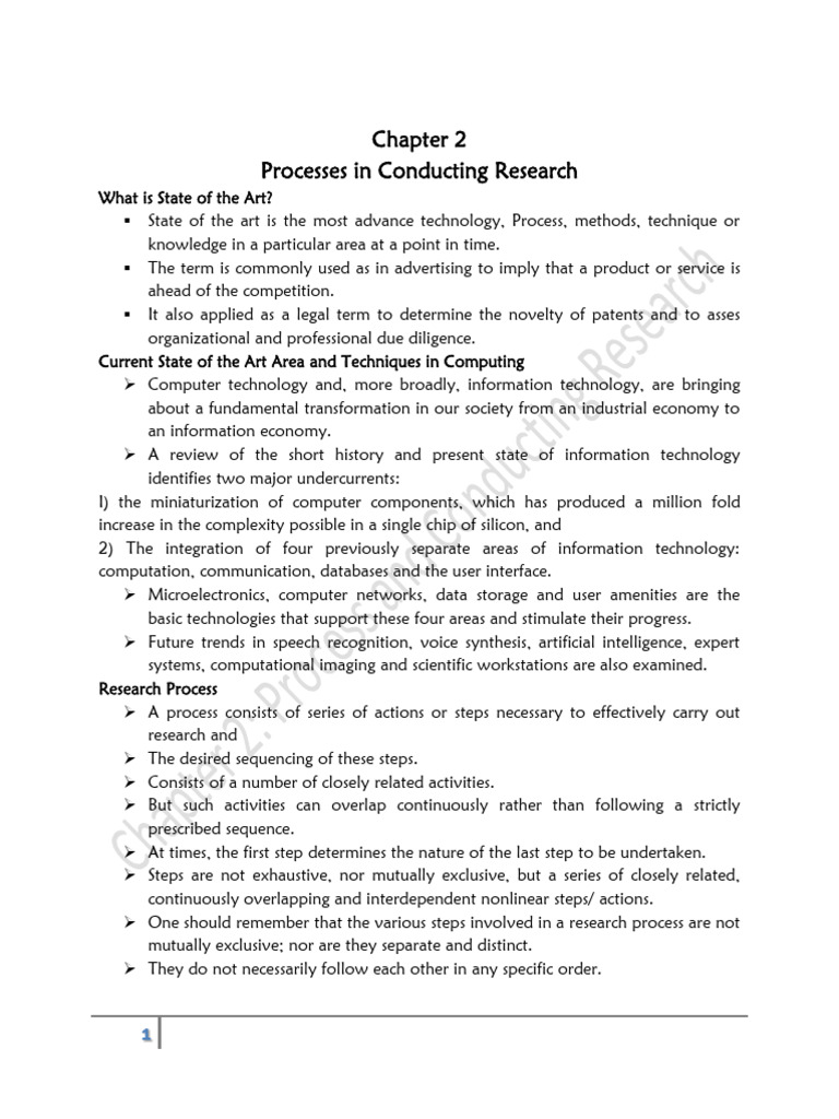 Chapter 2 Process and Conducting research | PDF | Hypothesis | Statistics