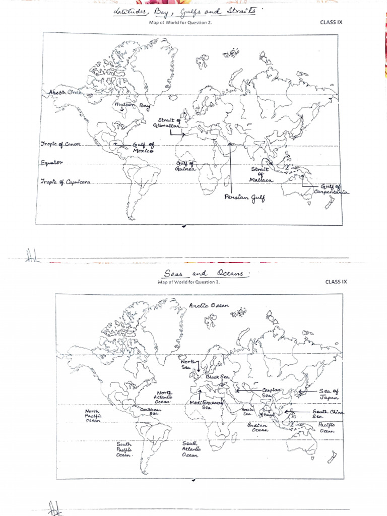 World Map for 9th Grade Assignment | PDF | Plateau | Topography