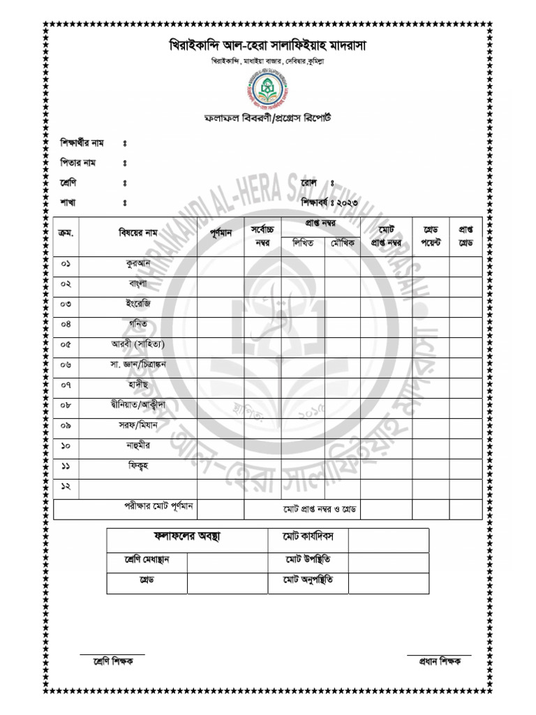 Mark Sheet | PDF