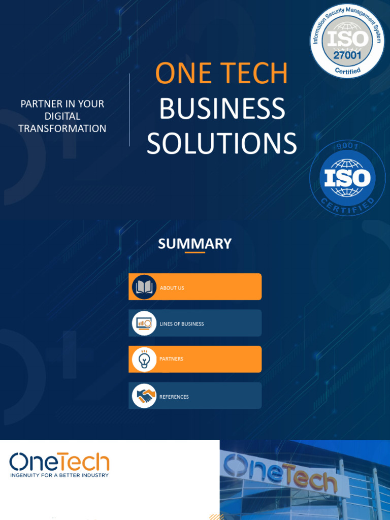 OTBS - Presentation 2024 v.01 | PDF | Computer Network | Computer Science