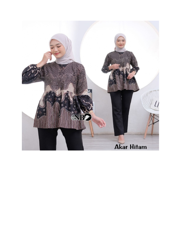 Desain Baju Batik | PDF