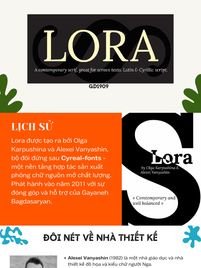 Font Lora | PDF