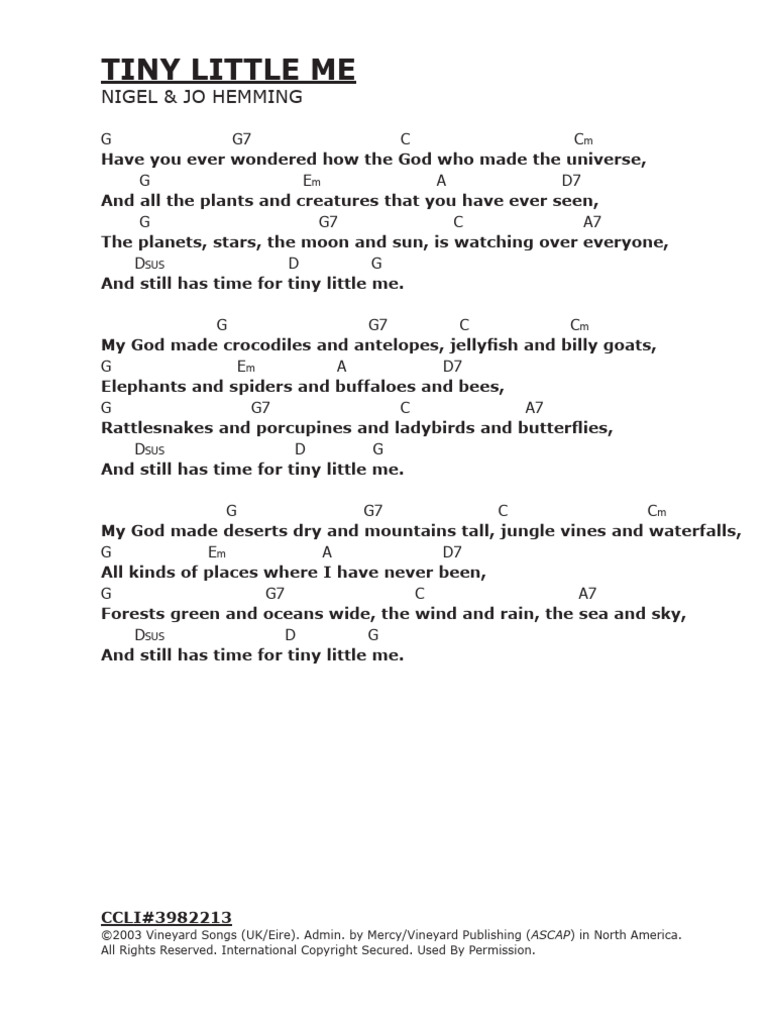 Tiny Little Me1 | PDF | Earth Sciences