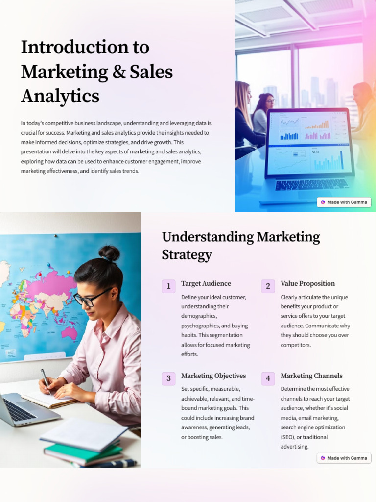 Introduction To Marketing and Sales Analytics | PDF | Marketing | Analytics