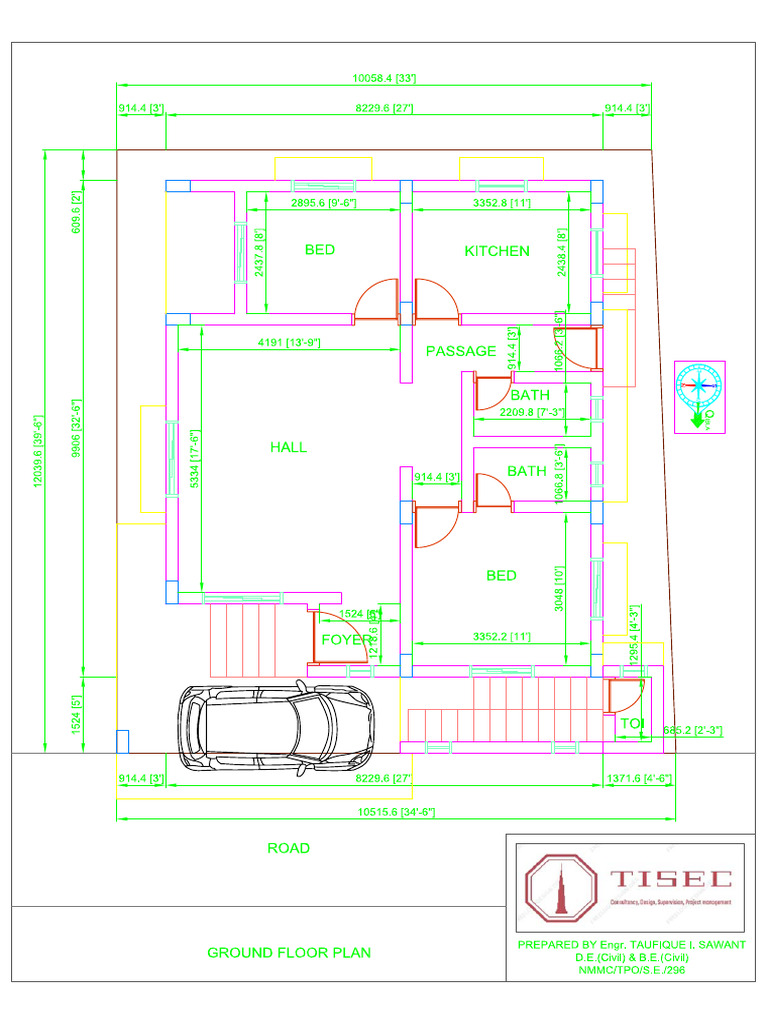 GROUND FLOOR PLAN | PDF