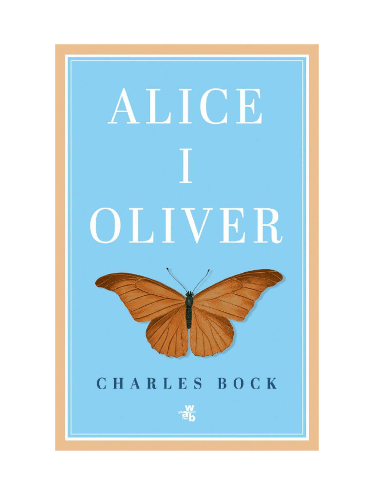 Alice I Oliver-Charles Bock | PDF