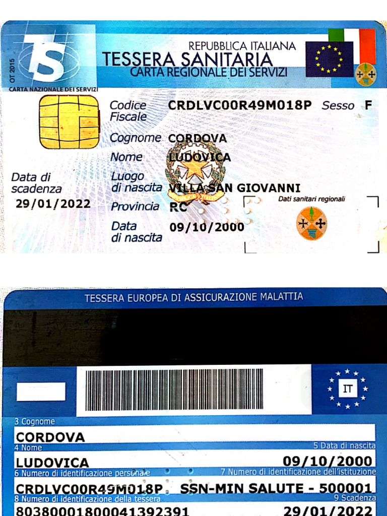 Codice Fiscale | PDF